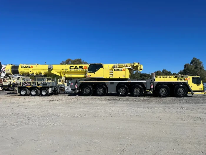 Liebherr LTM1250 Crane | CASA Heavy Equipment Hire